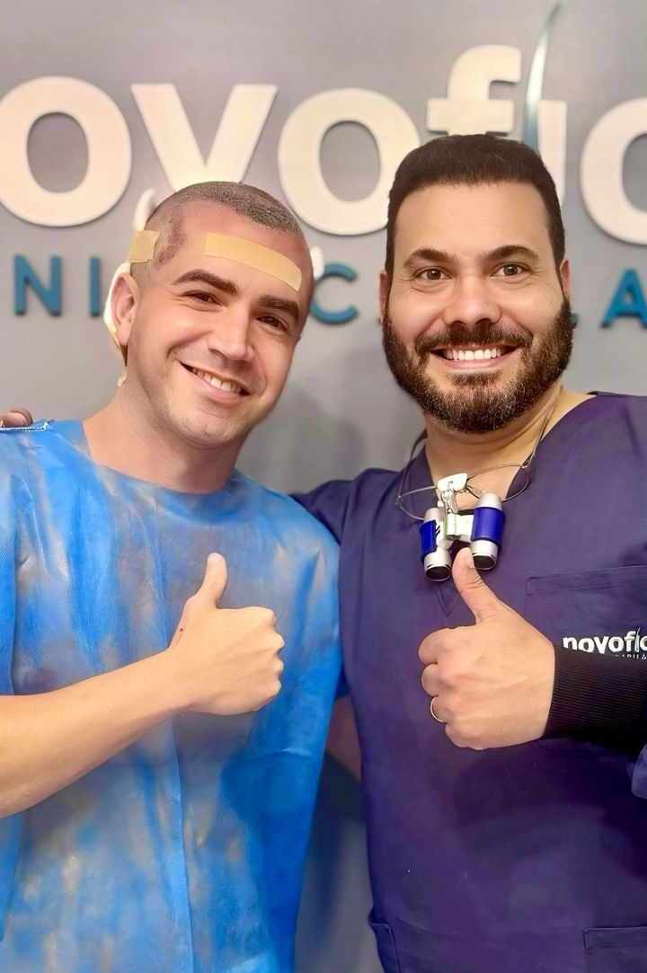 Jornalista Paulo Nunes faz transplante capilar com o médico André Oliveira referência no ...